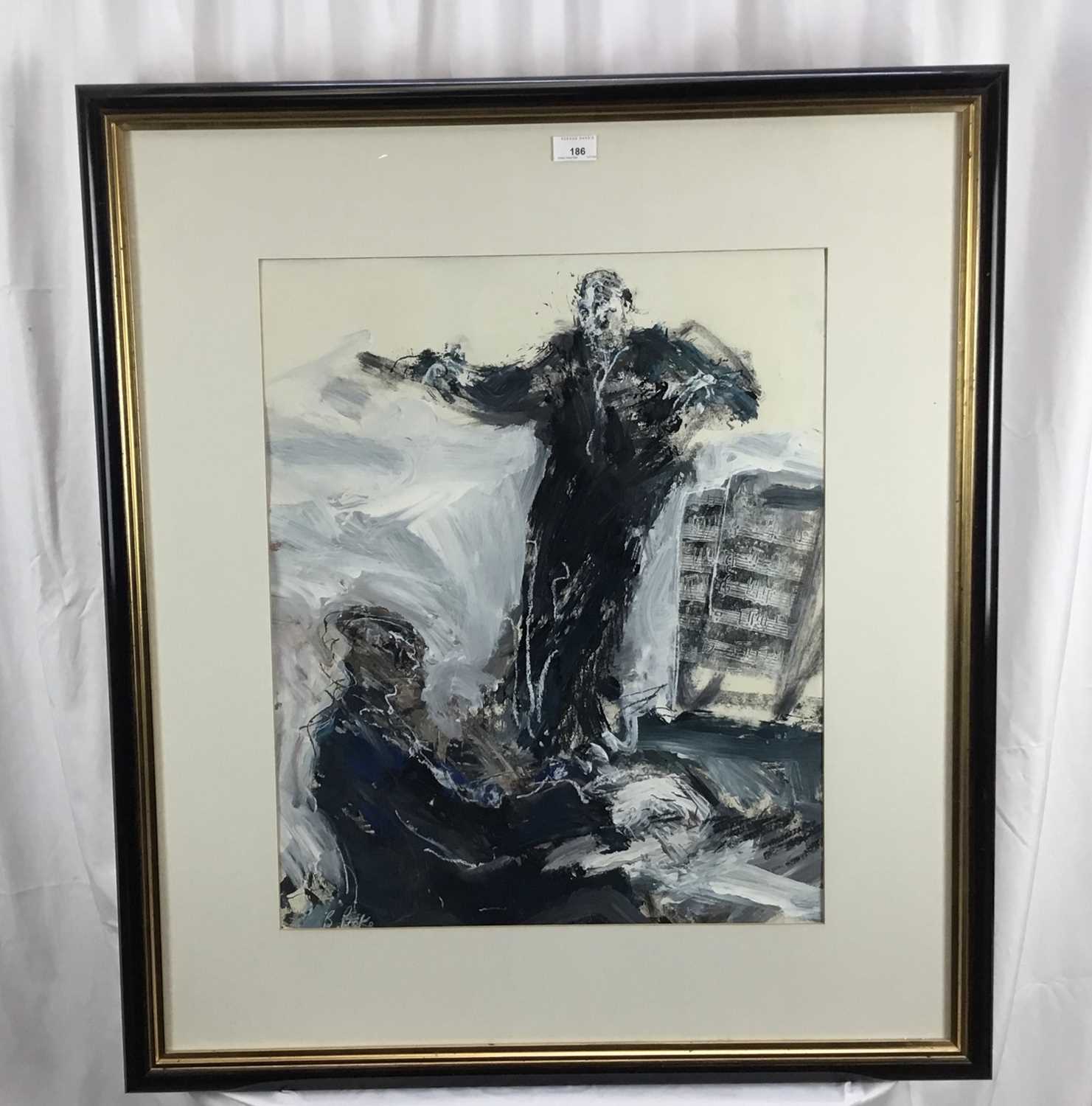 Lot 186 - Bernard Rooke (b. 1938), mixed media