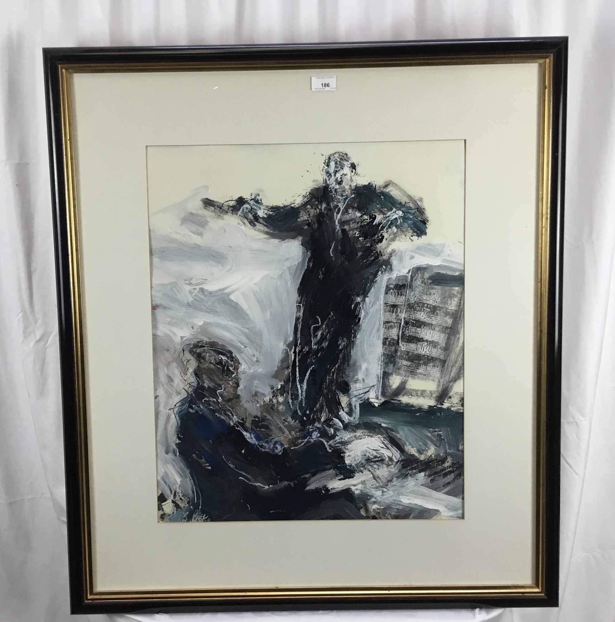 Lot 186 - Bernard Rooke (b. 1938), mixed media