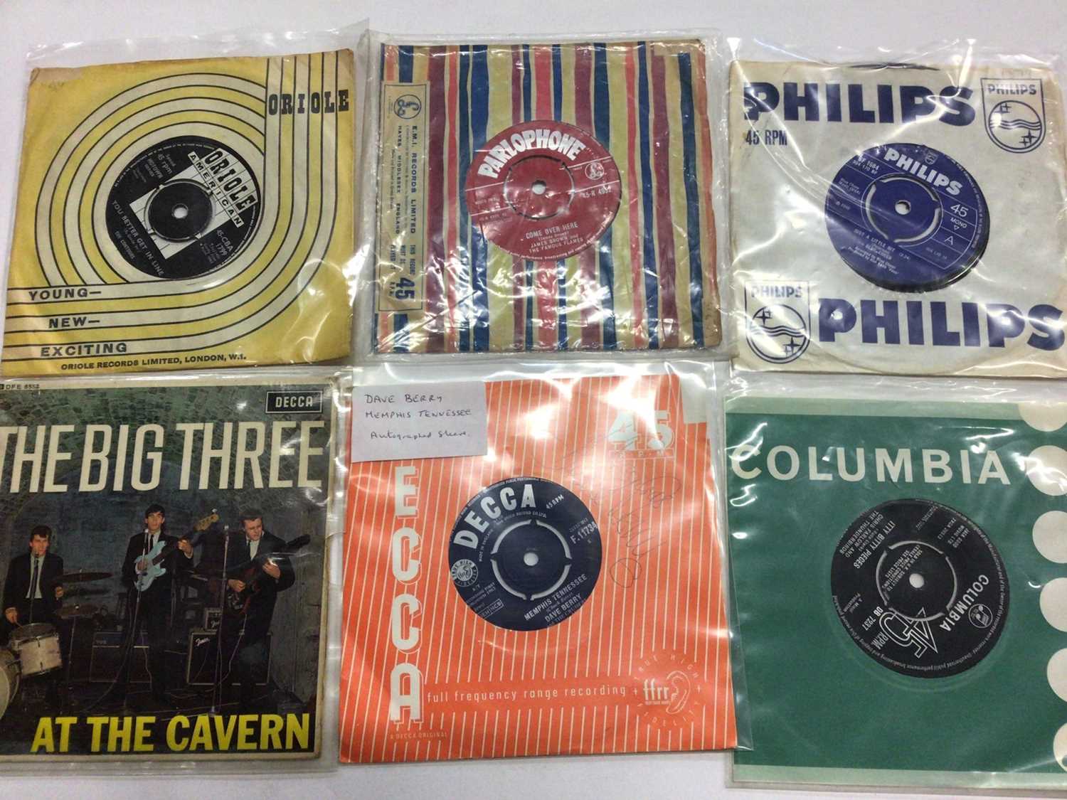 Lot 2249 - Selection of single records including