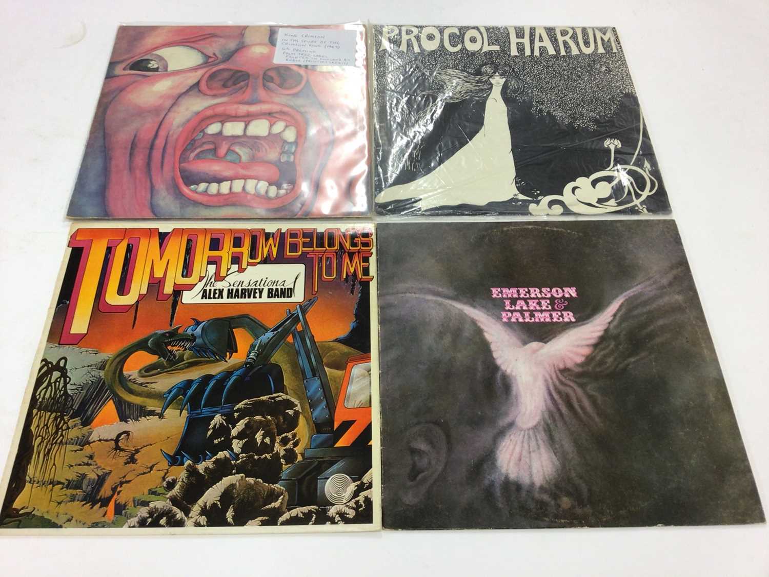 Lot 2305 - Sixty plus mainly prog LP's including