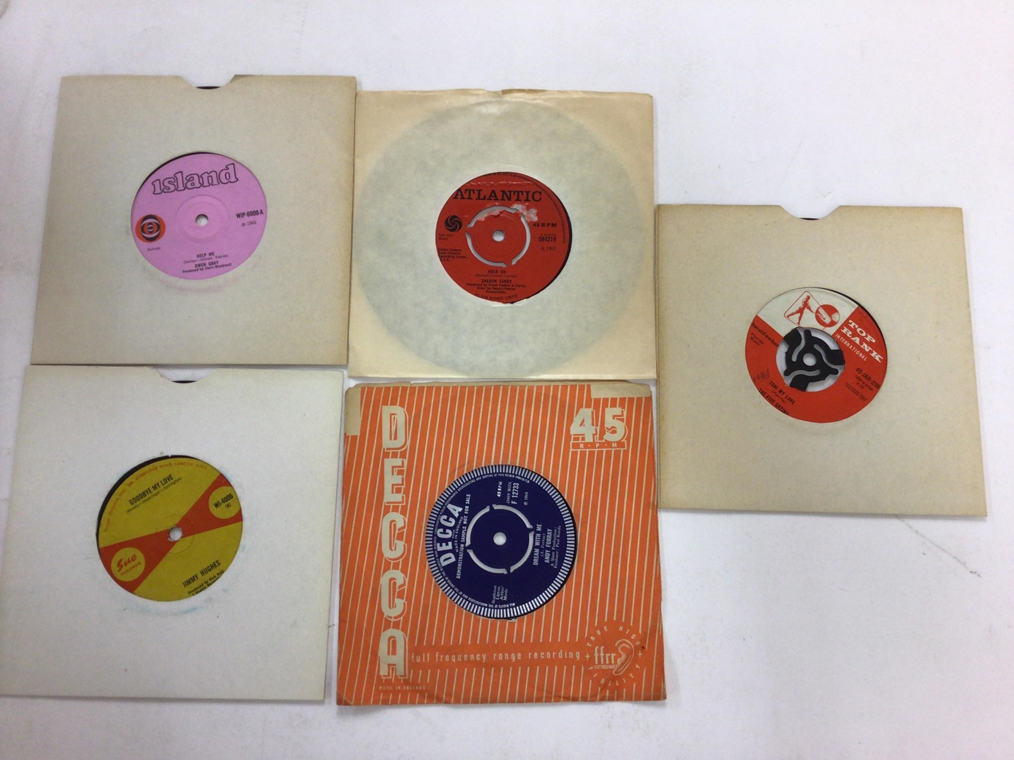 Lot 2312 - Single records, Sharon Tandy, 584219,