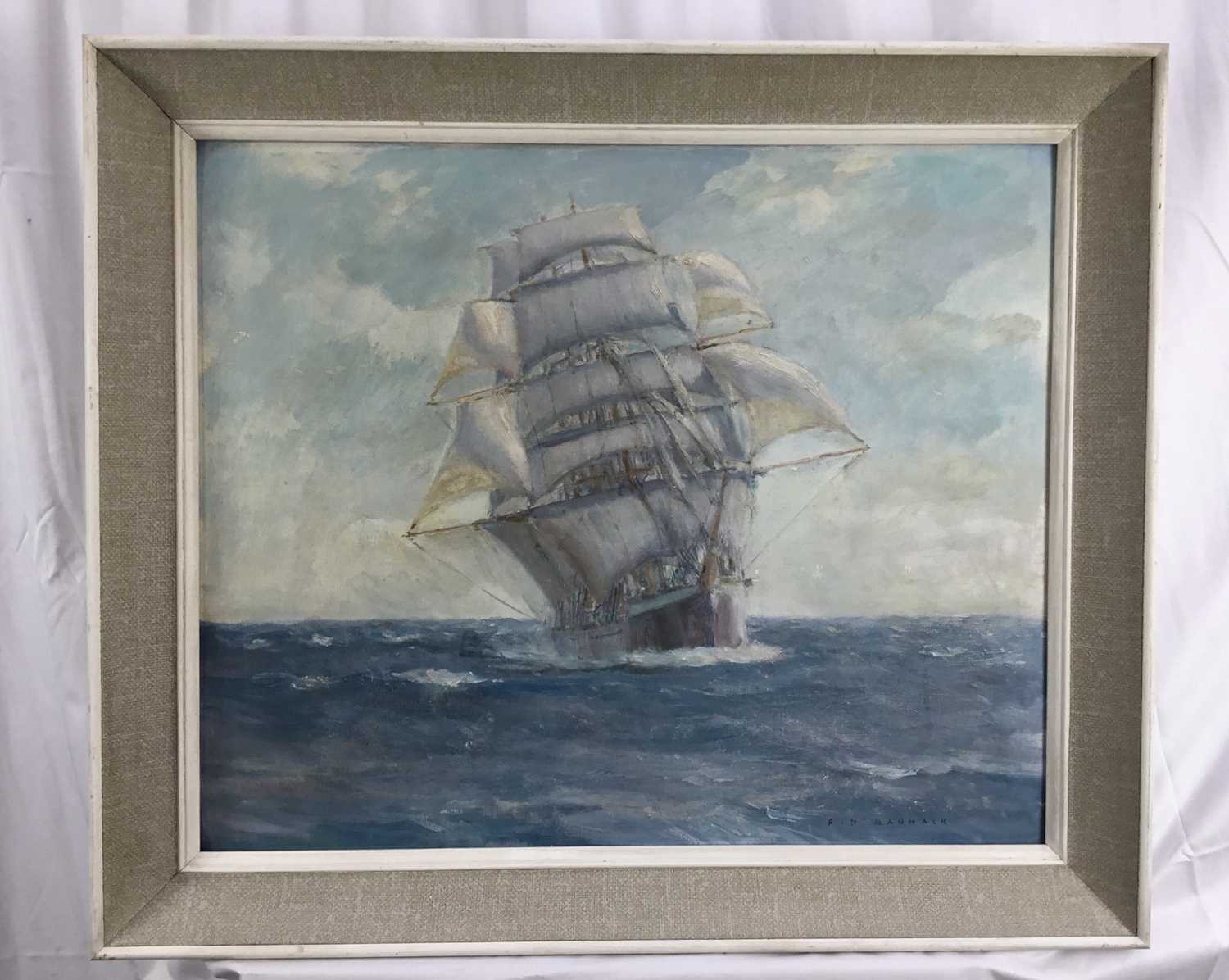 Lot 214 - Fid Harnack RSMA (1897-1983) - oil on board