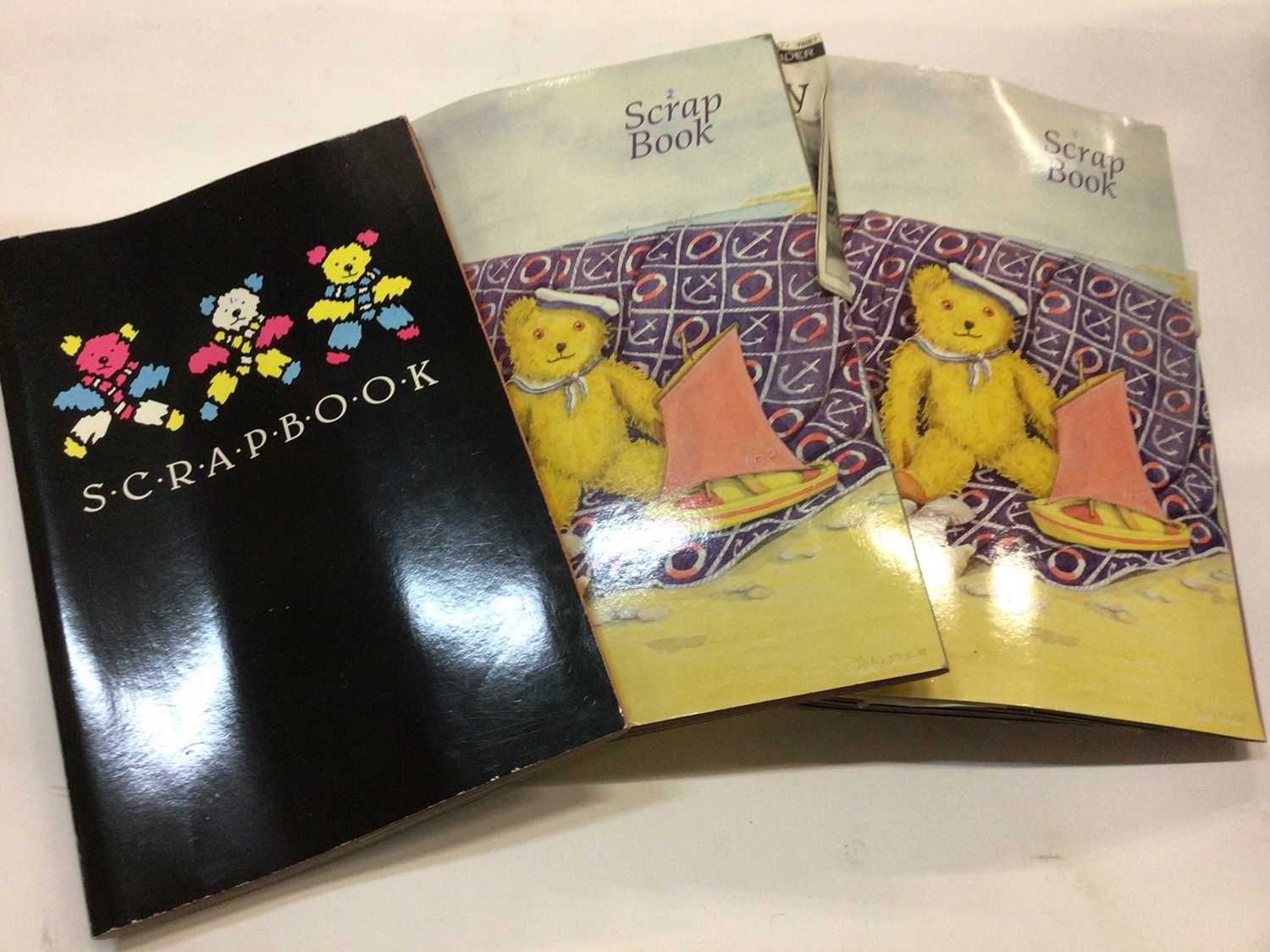 Lot 1609 - Three scrapbooks, including Thatcher and