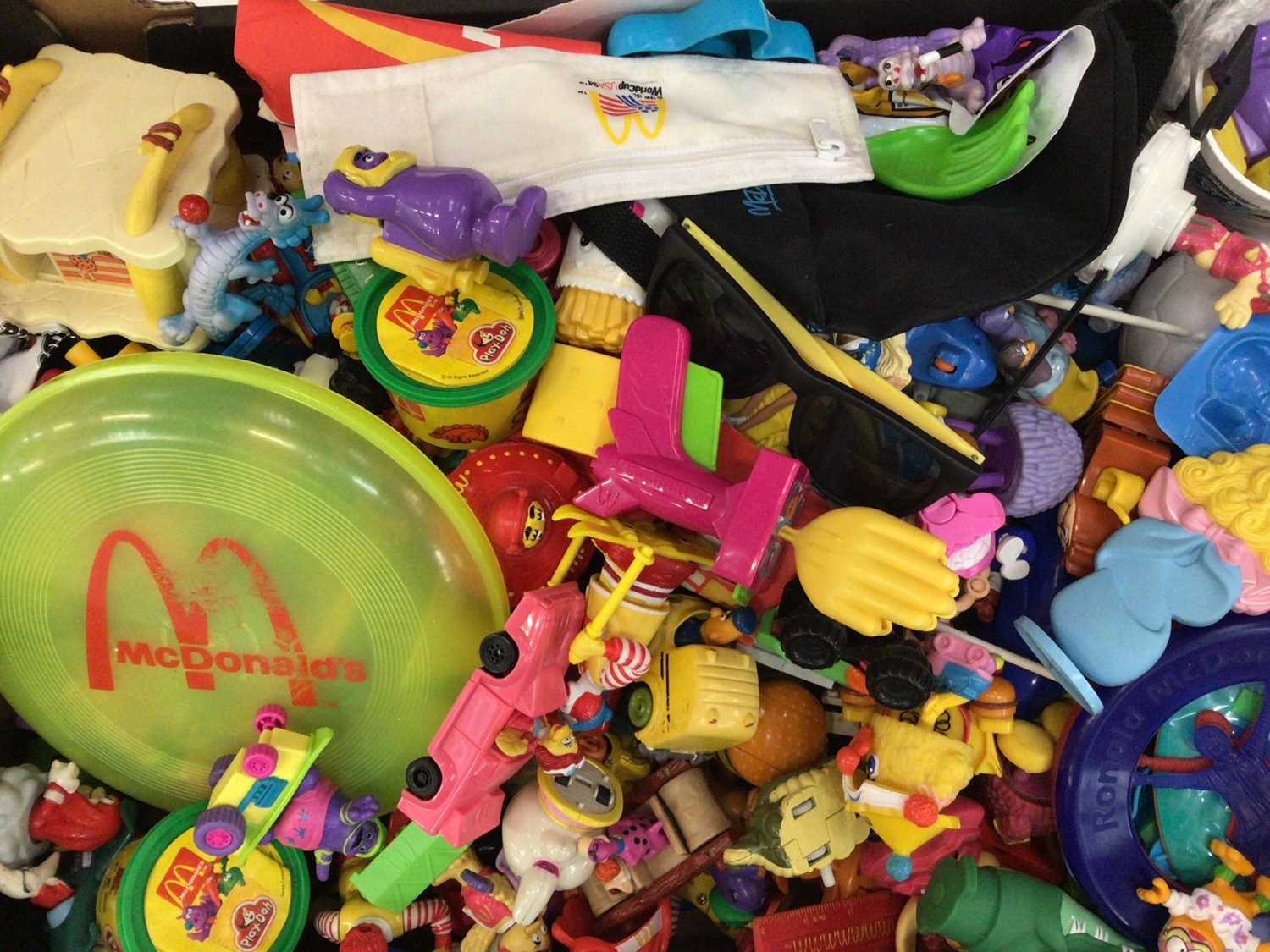 Lot 1857 - One box of Macdonalds Happy meal toys (qty)